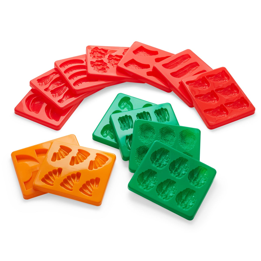 Silicone Puree Food Molds | IDDSI Level 4 | Healthcare & Aged Care
